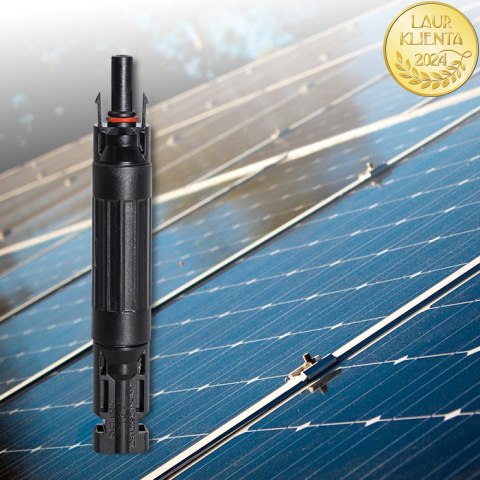 Qoltec Konektor solarny z bezpiecznikiem| złącze MC4 | 1000V | 20A - Qoltec - Oficjalny sklep